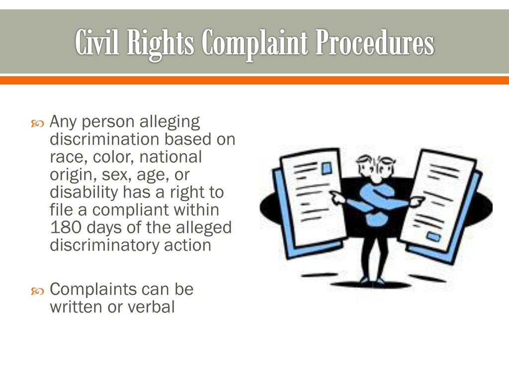 PPT - CIVIL RIGHTS TRAINING PowerPoint Presentation, free download - ID ...