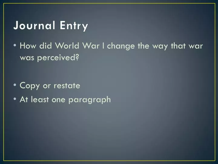 PPT - Journal Entry PowerPoint Presentation, free download - ID:2000890