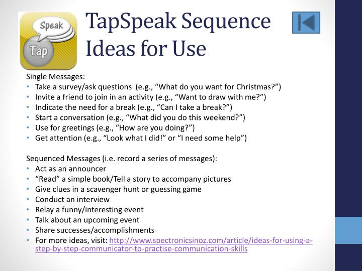 PPT - Communication Apps for Supporting Non-Verbal/Low-Verbal Students ...