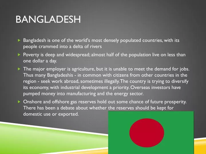 PPT - Bangladesh PowerPoint Presentation, free download - ID:2001124