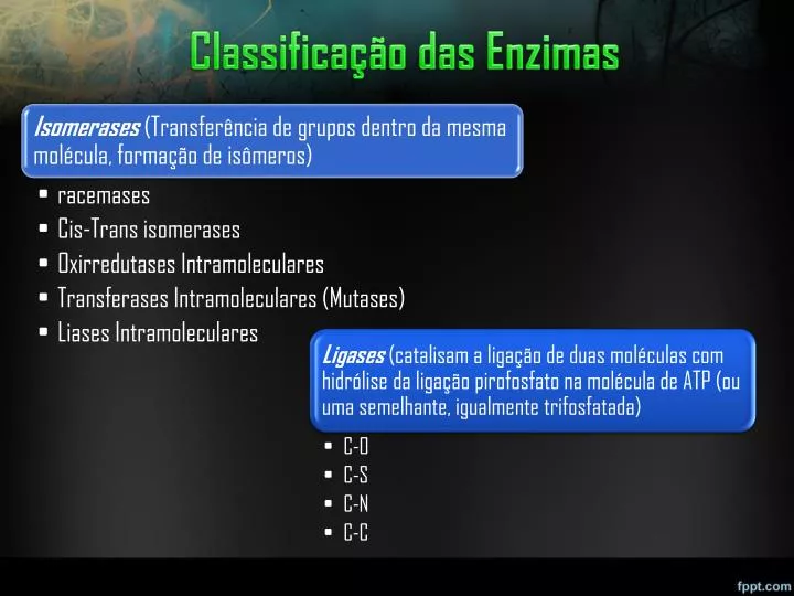 PPT - Classificação das Enzimas PowerPoint Presentation, free download ...