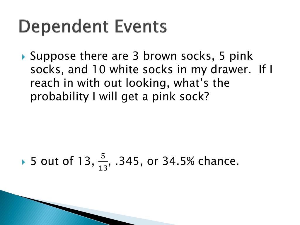 PPT - Dependent and Independent Events PowerPoint Presentation, free ... PPT - Dependent and Independent Events PowerPoint Presentation, free ...