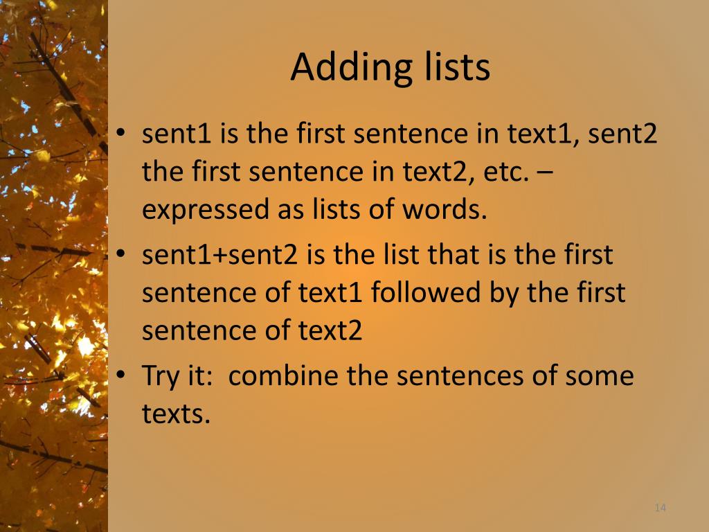 Ppt Getting Set With Python And Nltk Tuples Strings Numeric Types Powerpoint Presentation