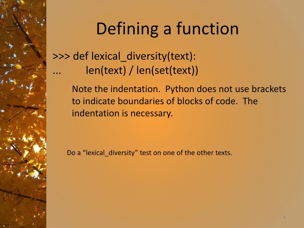 Ppt Getting Set With Python And Nltk Tuples Strings Numeric Types Powerpoint Presentation