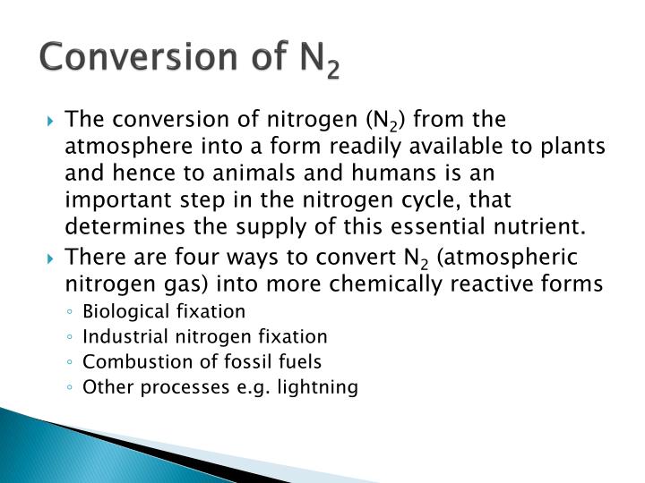 PPT - Nitrogen Cycle PowerPoint Presentation - ID:2002080