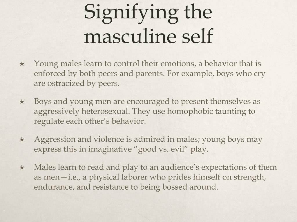 PPT - Men, Masculinity & Manhood Acts PowerPoint Presentation, free ...