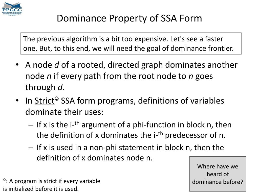 Ppt Static Single Assignment Form Powerpoint Presentation Free