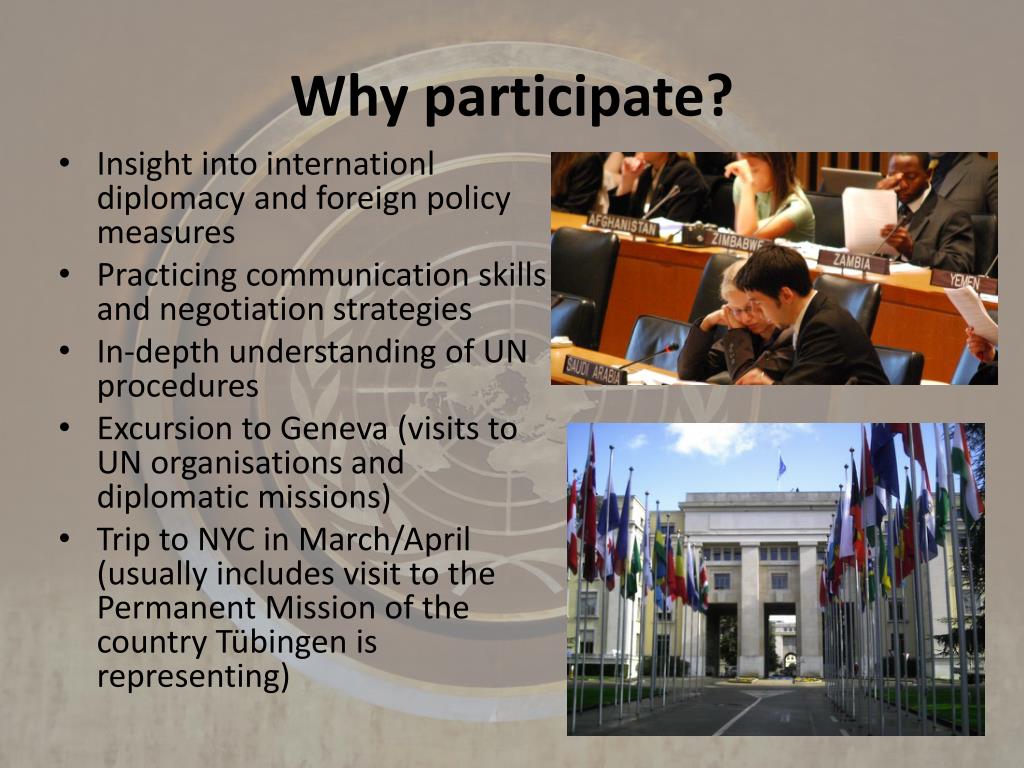 PPT - National Model United Nations (NMUN) PowerPoint Presentation ...