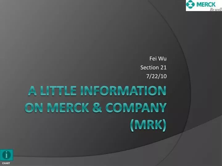 PPT - A Little Information on Merck & Company (MRK) PowerPoint ...