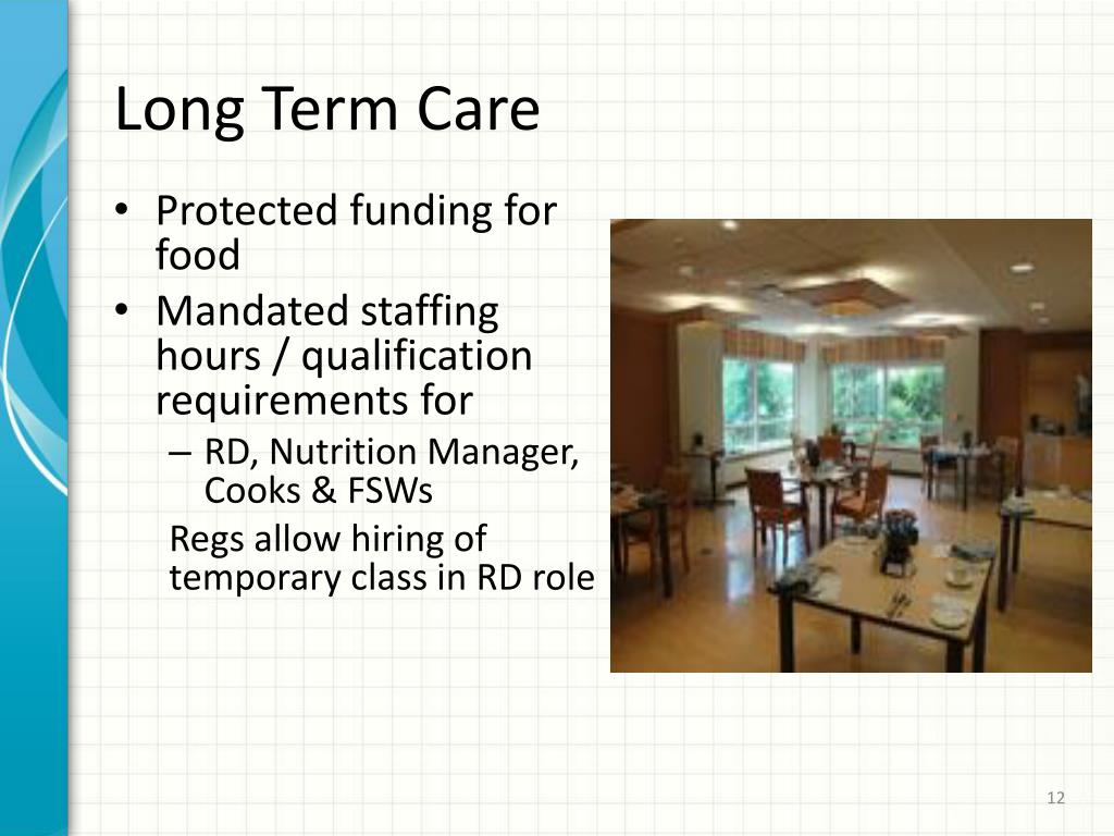 PPT - Careers in food service A Long Term Care Perspective PowerPoint ...