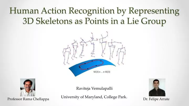 Ppt Human Action Recognition By Representing 3d Skeletons As Points