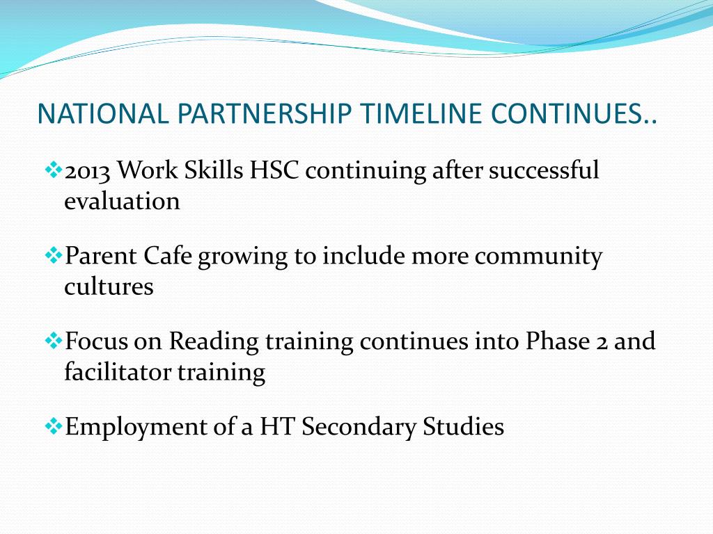PPT - Fairfield High School NSW - Our National Partnership Journey ...