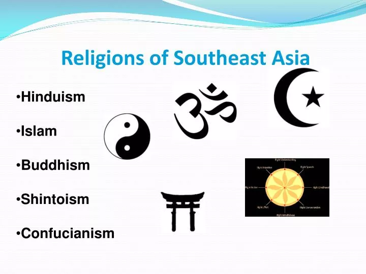 PPT - Religions of Southeast Asia • Hinduism • Islam • Buddhism ...