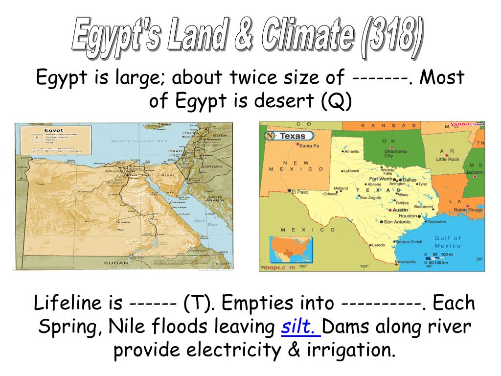PPT - What are bodies (3) of water border North Africa? PowerPoint ...