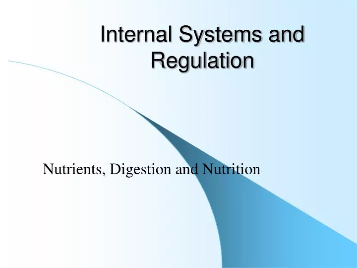 PPT - Internal Systems and Regulation PowerPoint Presentation, free ...