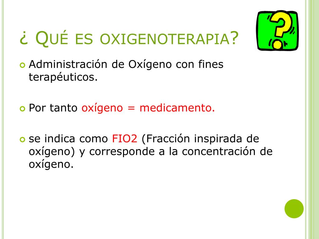 PPT - Oxigenoterapia y nebulización PowerPoint Presentation, free ...