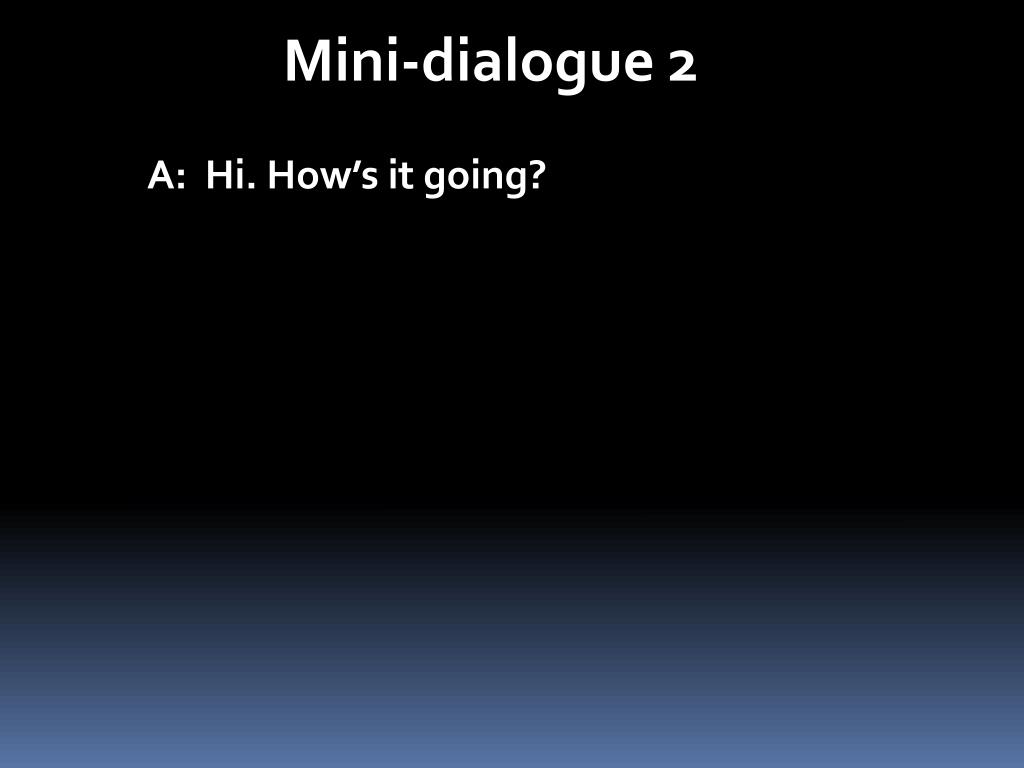PPT - Mini-dialogues Bon Voyage – Leçons Préliminaires PowerPoint ...