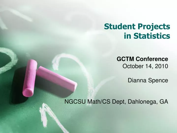 PPT - Student Projects in Statistics PowerPoint Presentation, free ...