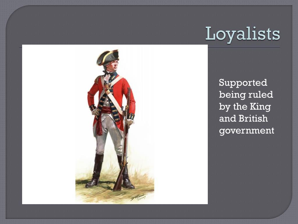 PPT - Perspectives of South Carolinians during the American Revolution ...