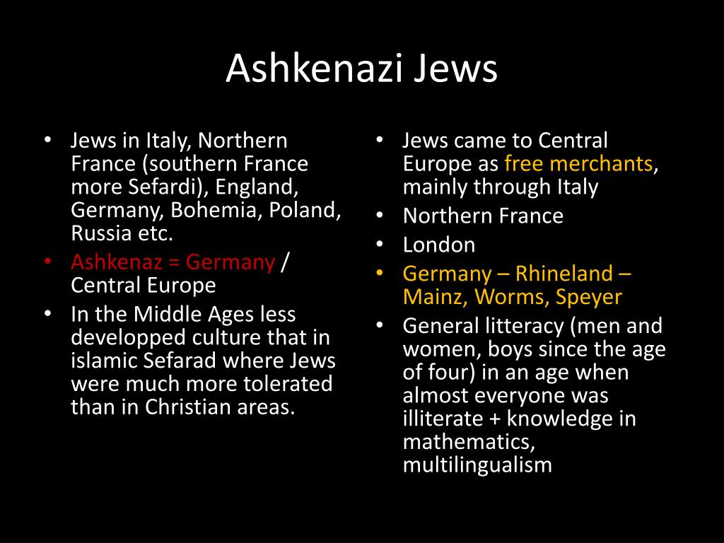 PPT - Ashkenazi Settlement in Rhineland and its Movement Eastwards ...