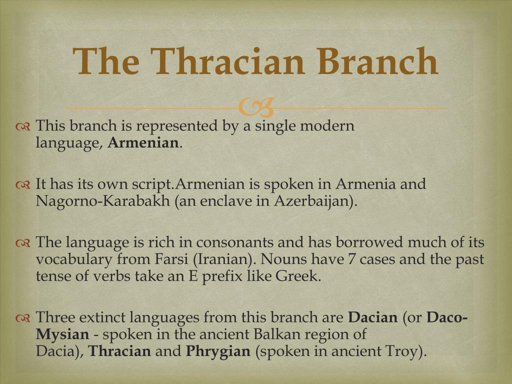 PPT - The Indo-European Family of Languages. PowerPoint Presentation ...