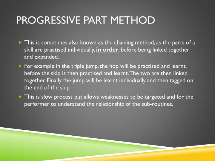 PPT - Skill Learning: Types of Practice PowerPoint Presentation - ID ...