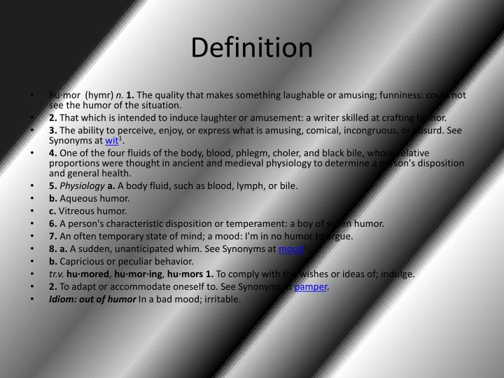 PPT - Sense Of Humor PowerPoint Presentation - ID:2008407