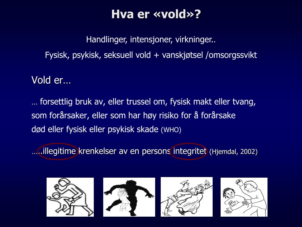 PPT - Alkohol og vold i nære relasjoner - hva viser ...