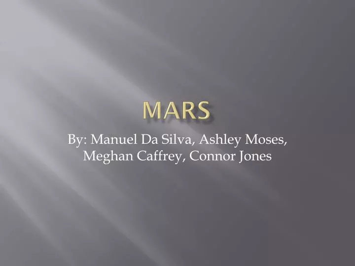 PPT - Mars PowerPoint Presentation, free download - ID:2009648