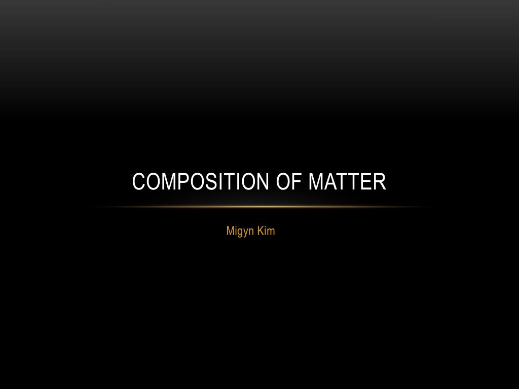 PPT - BIOCHEMISTRY: THE CHEMICAL COMPOSITION OF LIVING MATTER ...