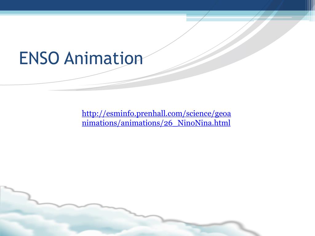 PPT - El Nino Southern Oscillation (ENSO) PowerPoint Presentation, free ...