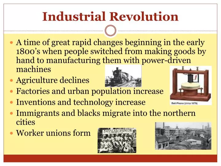 Ppt Industrial Revolution Powerpoint Presentation Free Download Id