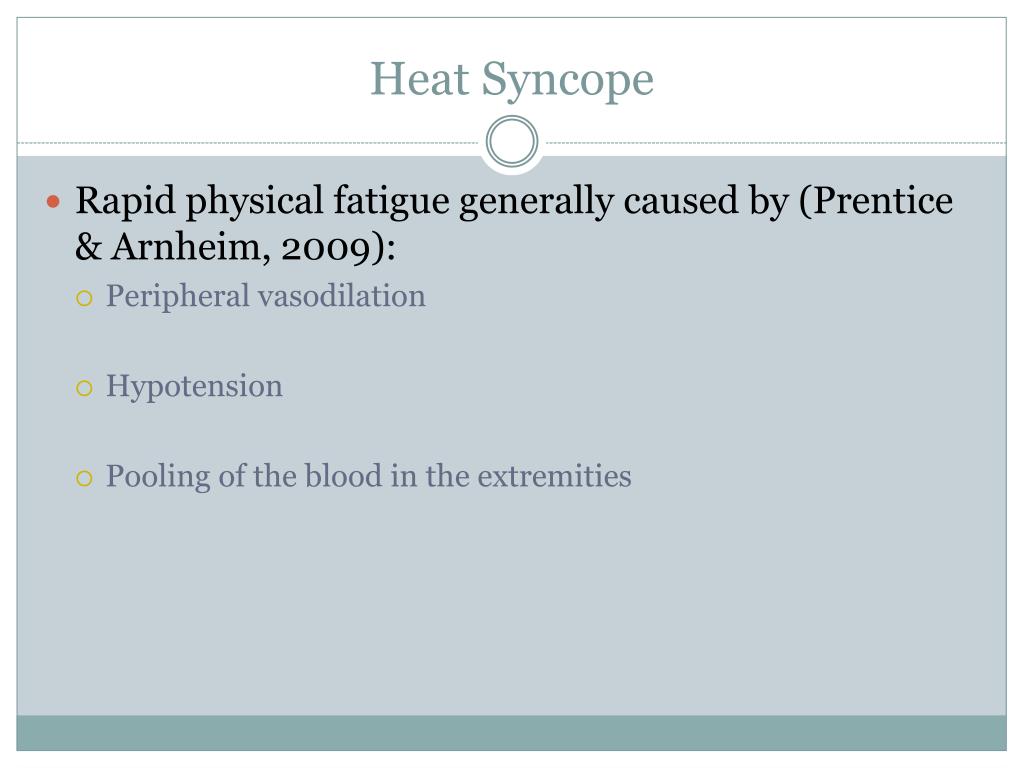 PPT - Heat Illness and Injury in Sport PowerPoint Presentation, free ...