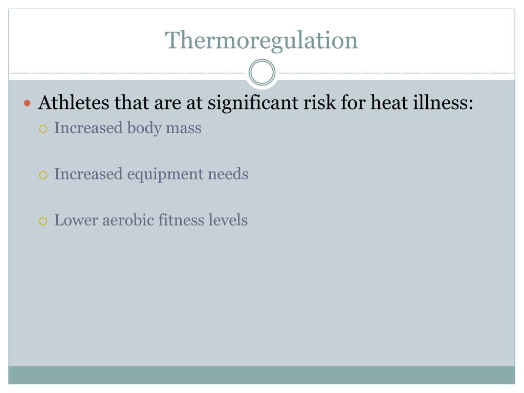PPT - Heat Illness and Injury in Sport PowerPoint Presentation, free ...