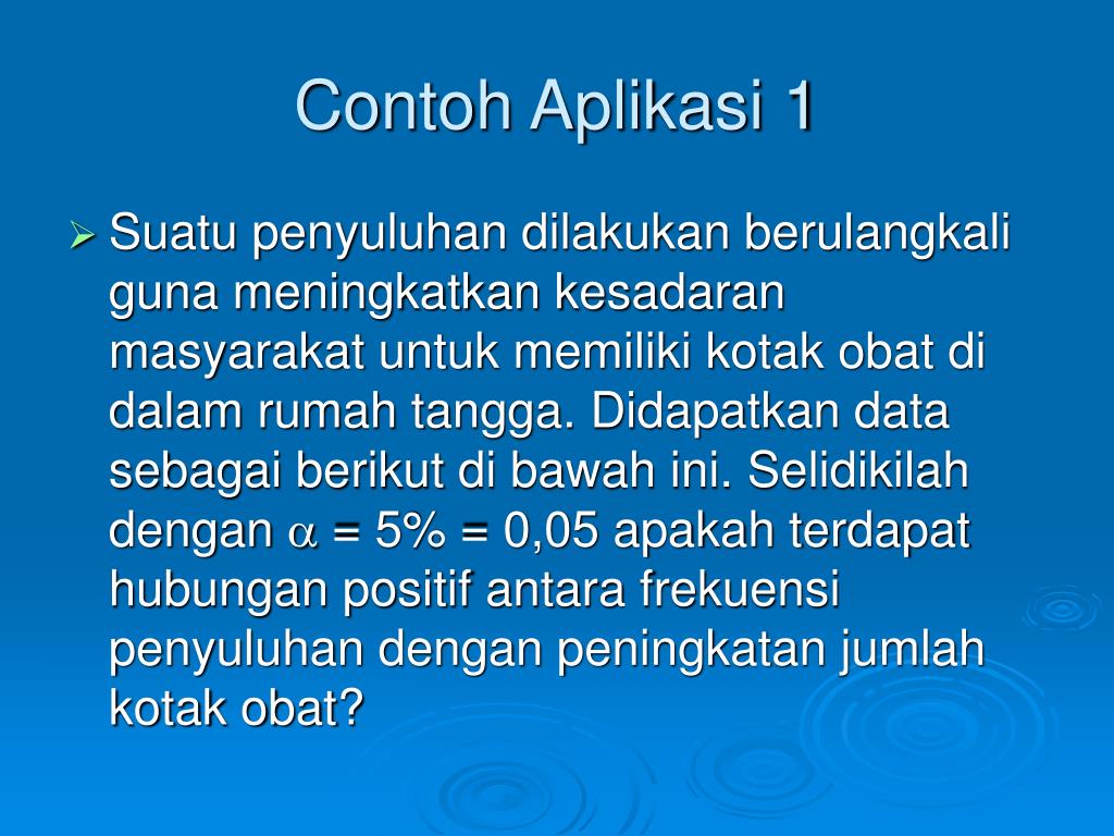 PPT - Koefisien Korelasi Tata Jenjang Spearman (rho) Oleh: Roni Saputra ...