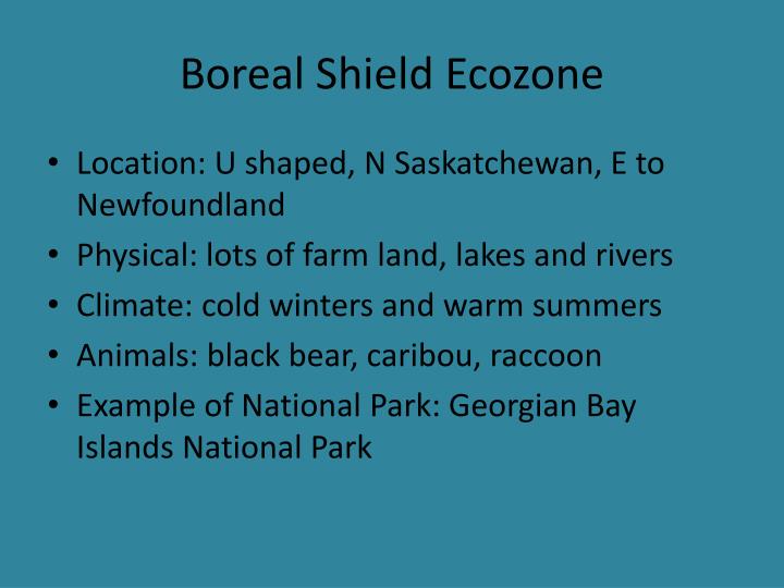 PPT - Canada’s Terrestrial Ecozones of Canada PowerPoint Presentation ...