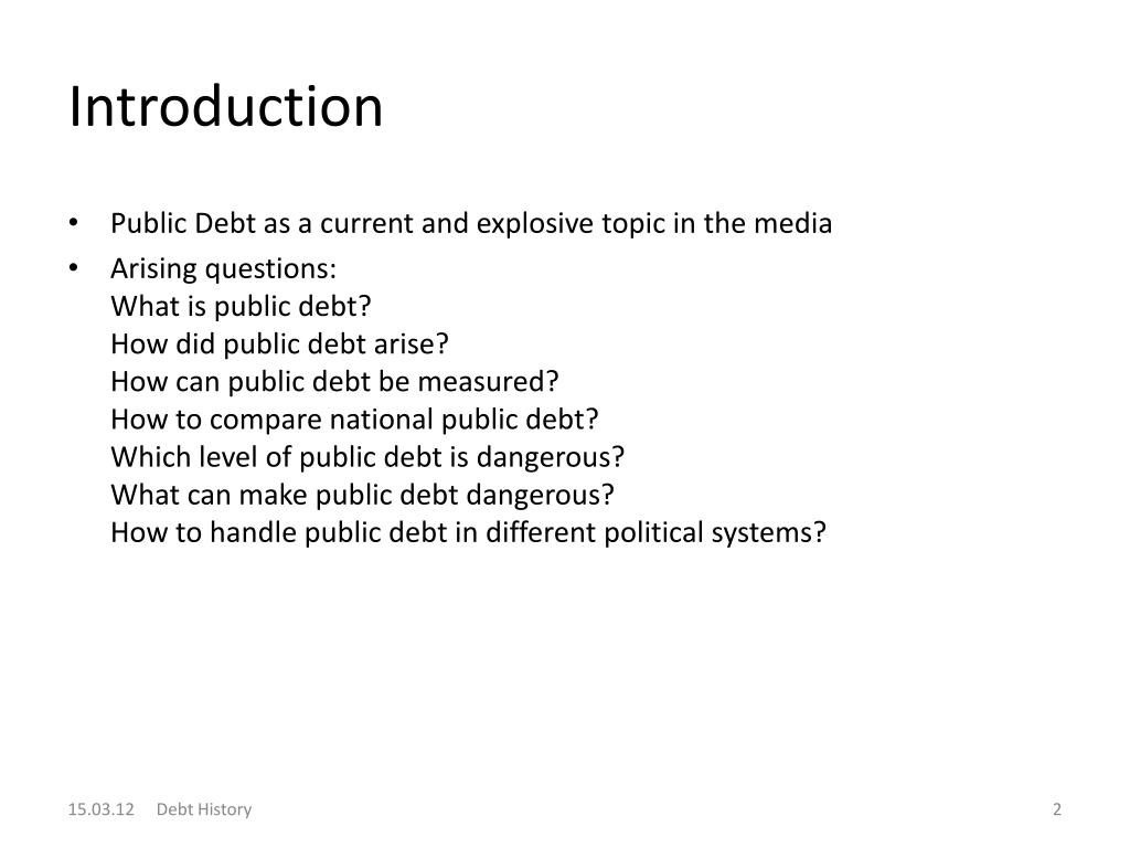 PPT - Comparative Analysis of Public Debt: Case Studies of the US, UK ...