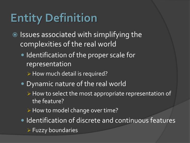 PPT - Data modeling in GIS PowerPoint Presentation - ID:2011253