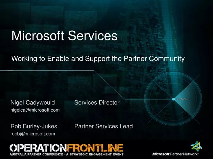 PPT - Microsoft Services PowerPoint Presentation, free download - ID ...