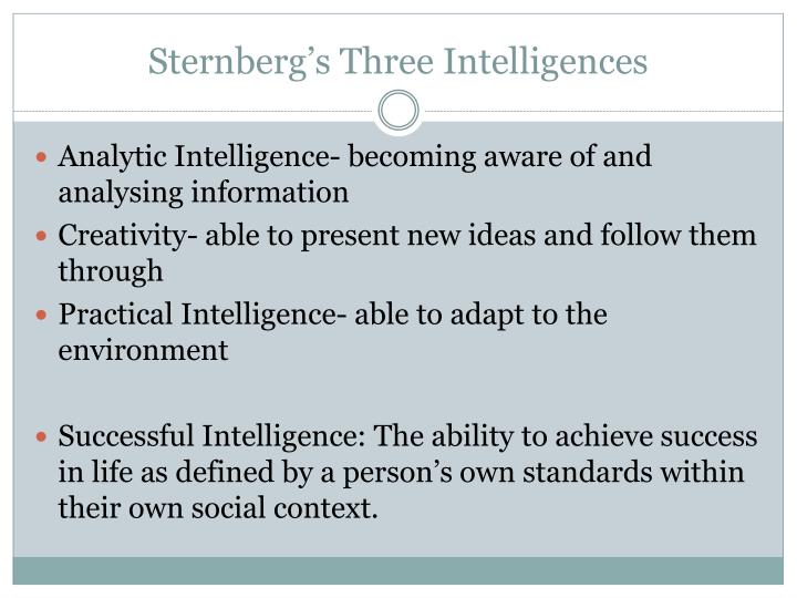 PPT - Theories of Intelligence PowerPoint Presentation - ID:2011428