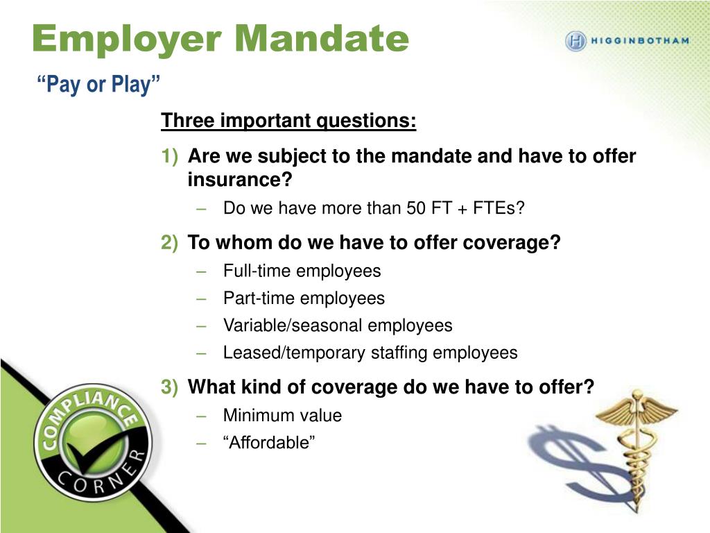 PPT - Employer Tactics: Affordable Care Act in 2014 and Beyond ...