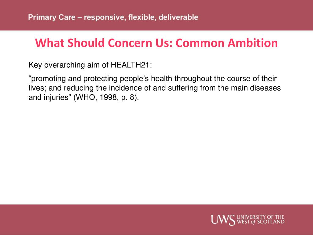 PPT - Primary Health Care in the center - as part of integrated care ...