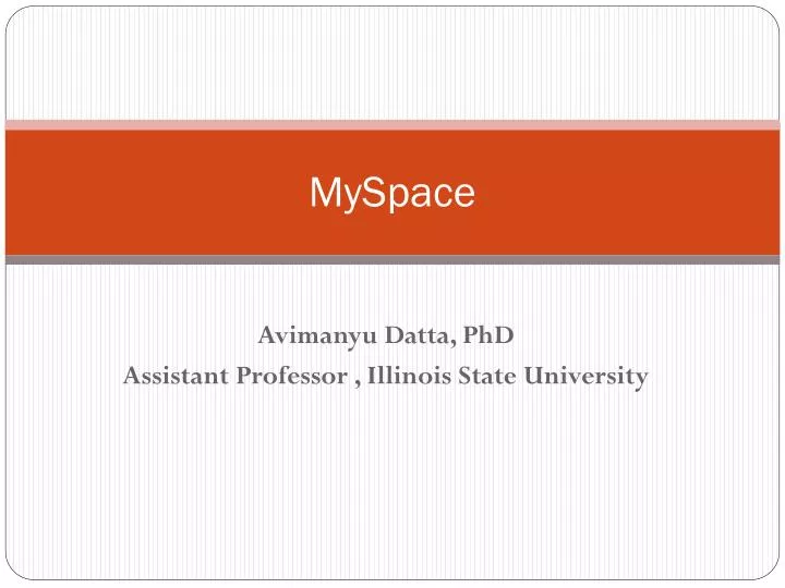 PPT - MySpace PowerPoint Presentation, free download - ID:2011983