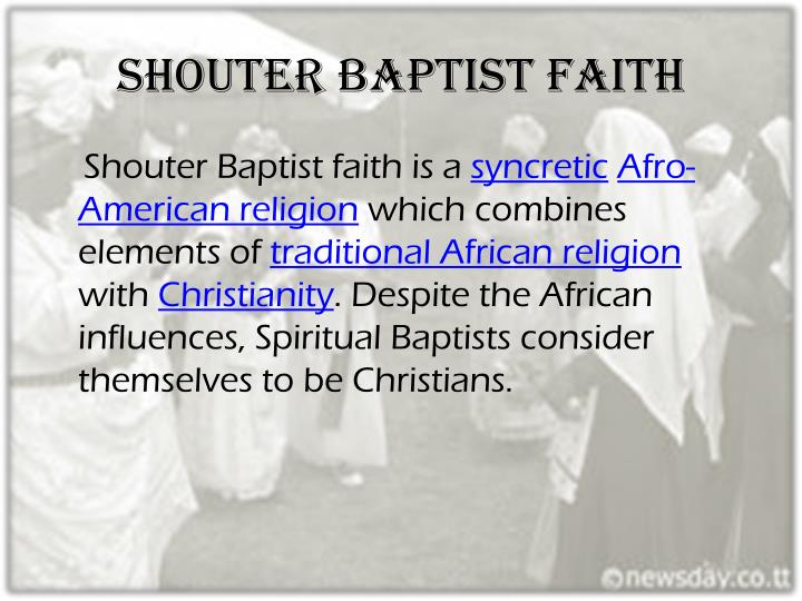 PPT - Spiritual Baptist PowerPoint Presentation - ID:2012341