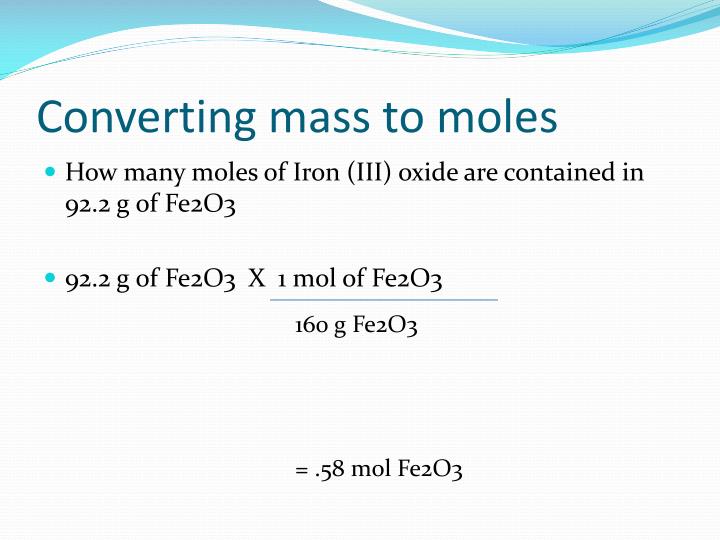 PPT Measurement Of Matter The Mole PowerPoint Presentation ID 2012509