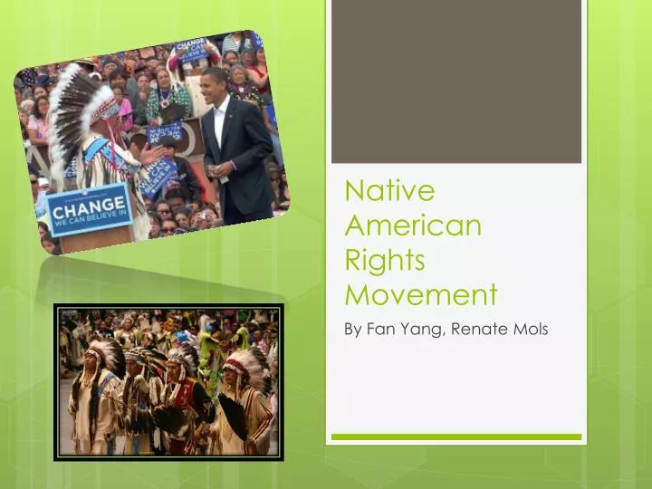 PPT - Native American Rights Movement PowerPoint Presentation, free ...