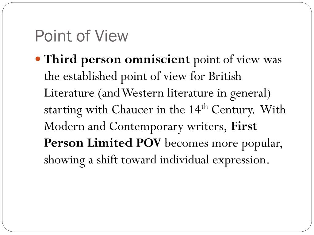 PPT - Contemporary British Literature at a Glance PowerPoint ...