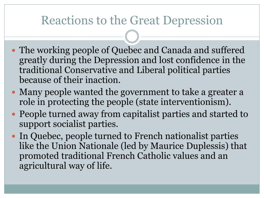 PPT - The modernization of Quebec Society PowerPoint Presentation, free ...