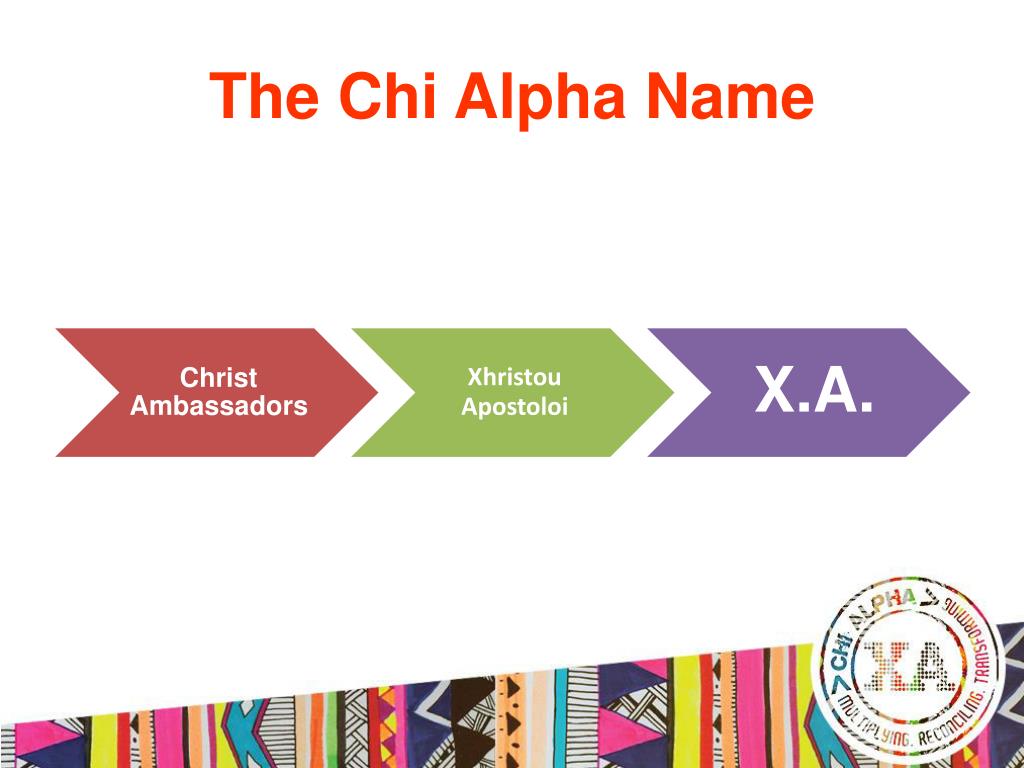 PPT - Chi Alpha National Youth Ministries Network PowerPoint ...