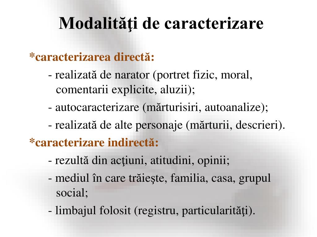 PPT - RELAȚIA : Autor-Narator-Personaj PowerPoint Presentation, free ...